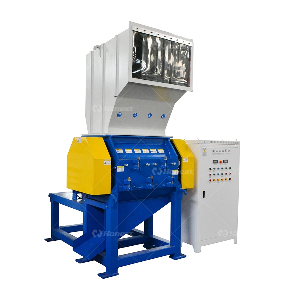 High Efficiency Plastic Crusher Machine for Bottle Film and Hard ...